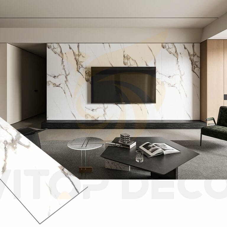 PVC UV Marble Wall Panels For Bathroom Walls